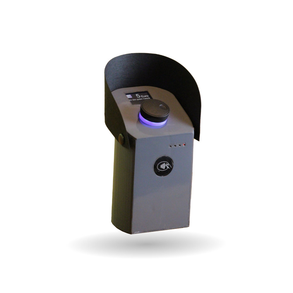 Digitale Spendendose | SECURITYTEC.RENTALS